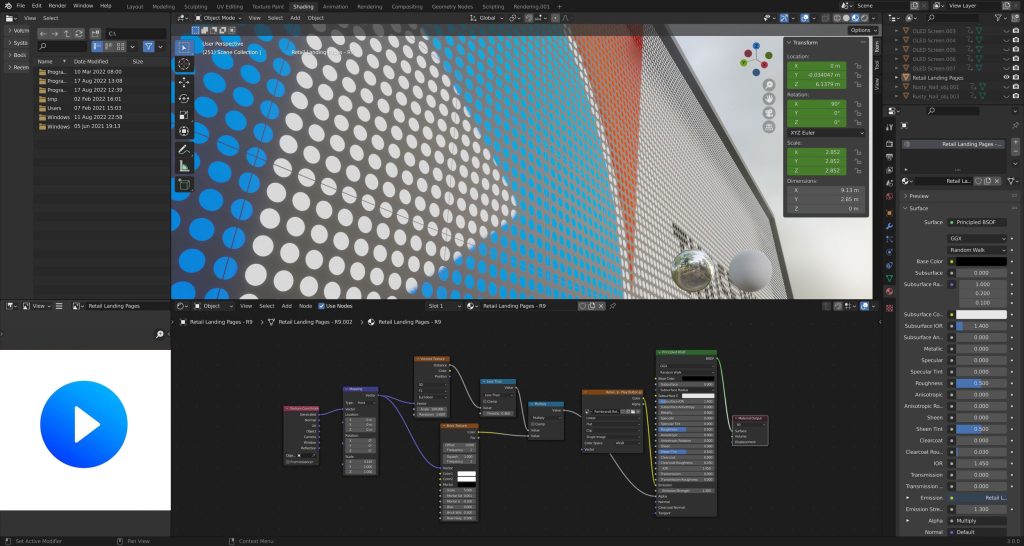 Retail 3D Display From Concept to Application